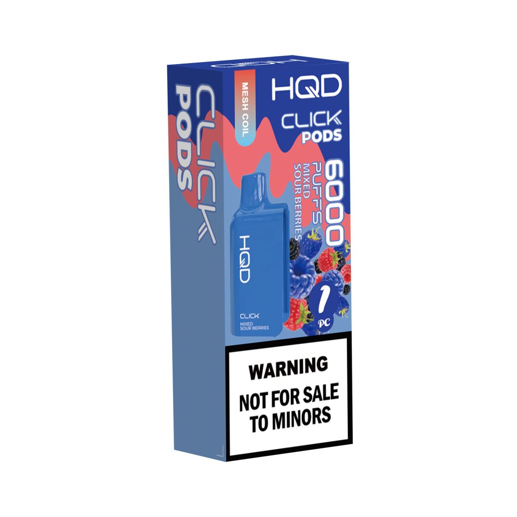 HQD Click Pod AU - HQD Vapes Australia | Disposable Vapes | HQD Tech Aus